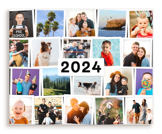 Year in Review Canvas Collage | CanvasWorld