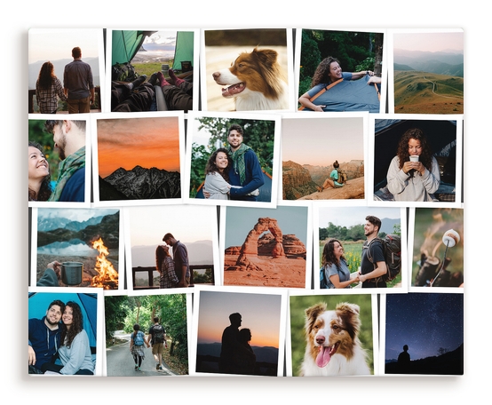 Simple Snapshots Canvas Collage | CanvasWorld