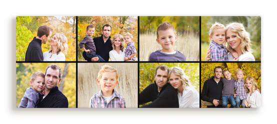 Eight-Photo Balanced Canvas Collage | CanvasWorld