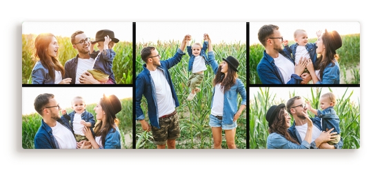 Five-Photo Composition Canvas Collage | CanvasWorld