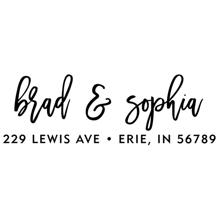 Calligraphy Brush | Custom Self-Inking Stamps