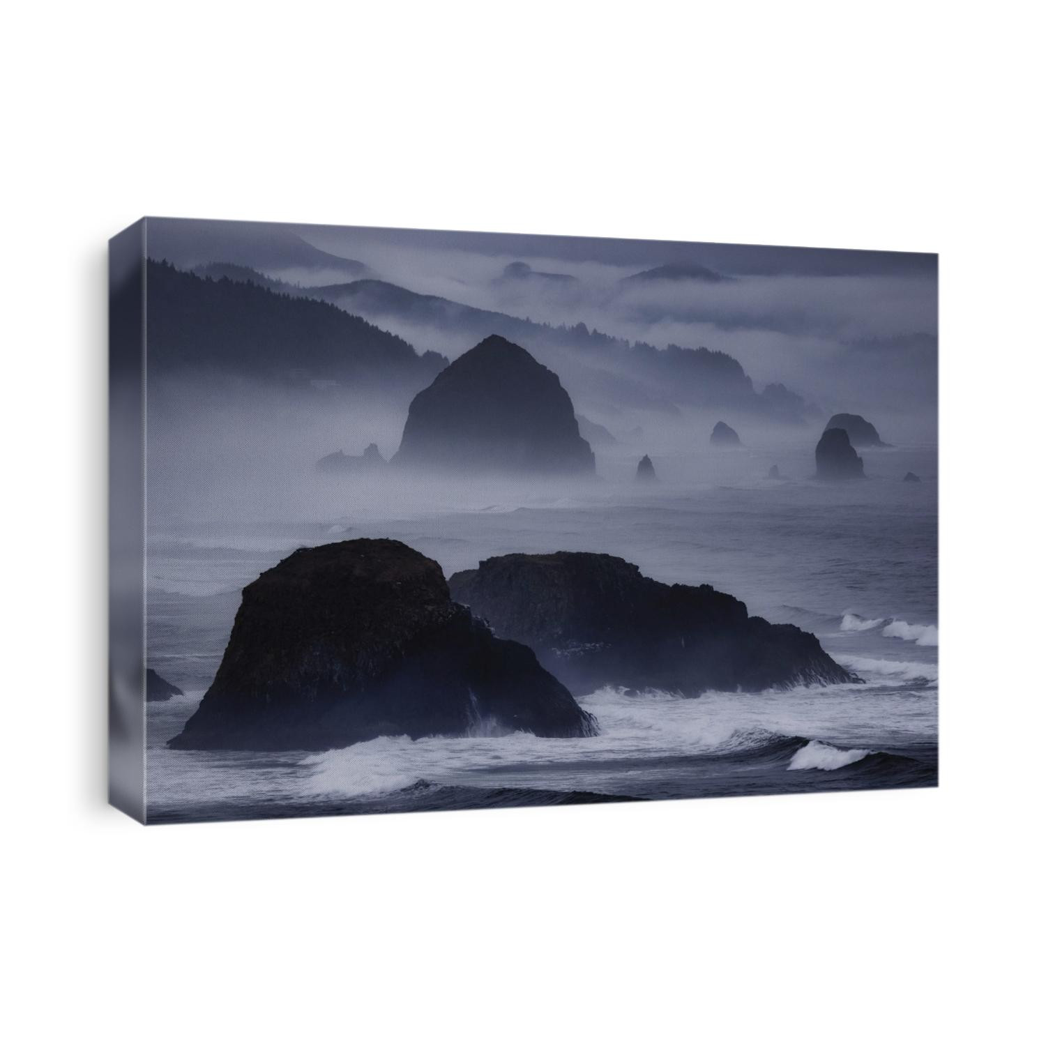 Stunning Cannon Beach On The Oregon Coast Canvas Print | CanvasWorld