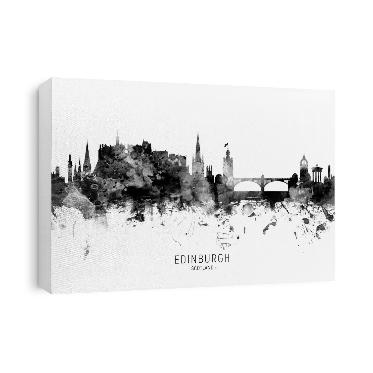 Edinburgh Scotland Skyline Canvas Print | CanvasWorld