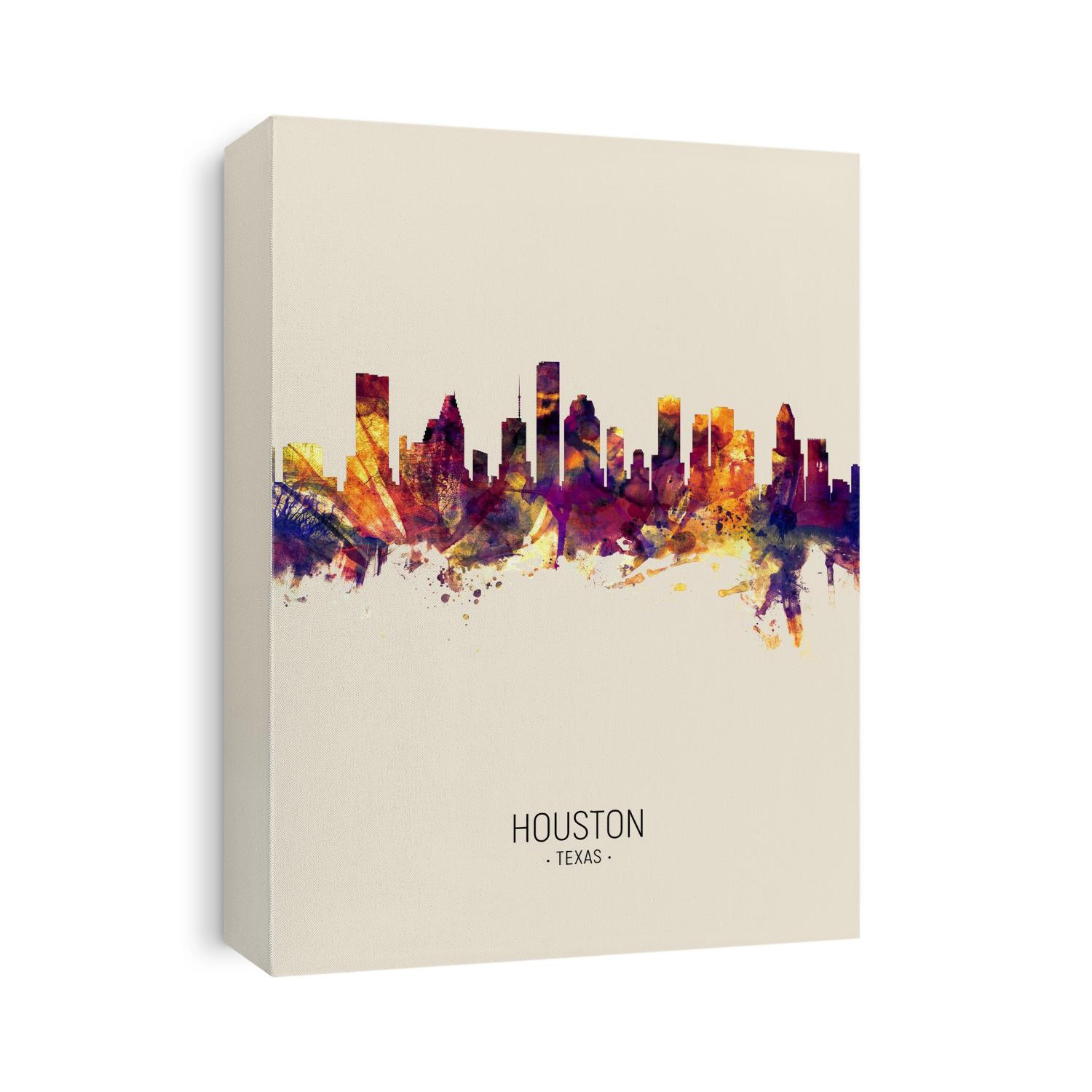 Houston Texas Skyline Canvas Print | CanvasWorld