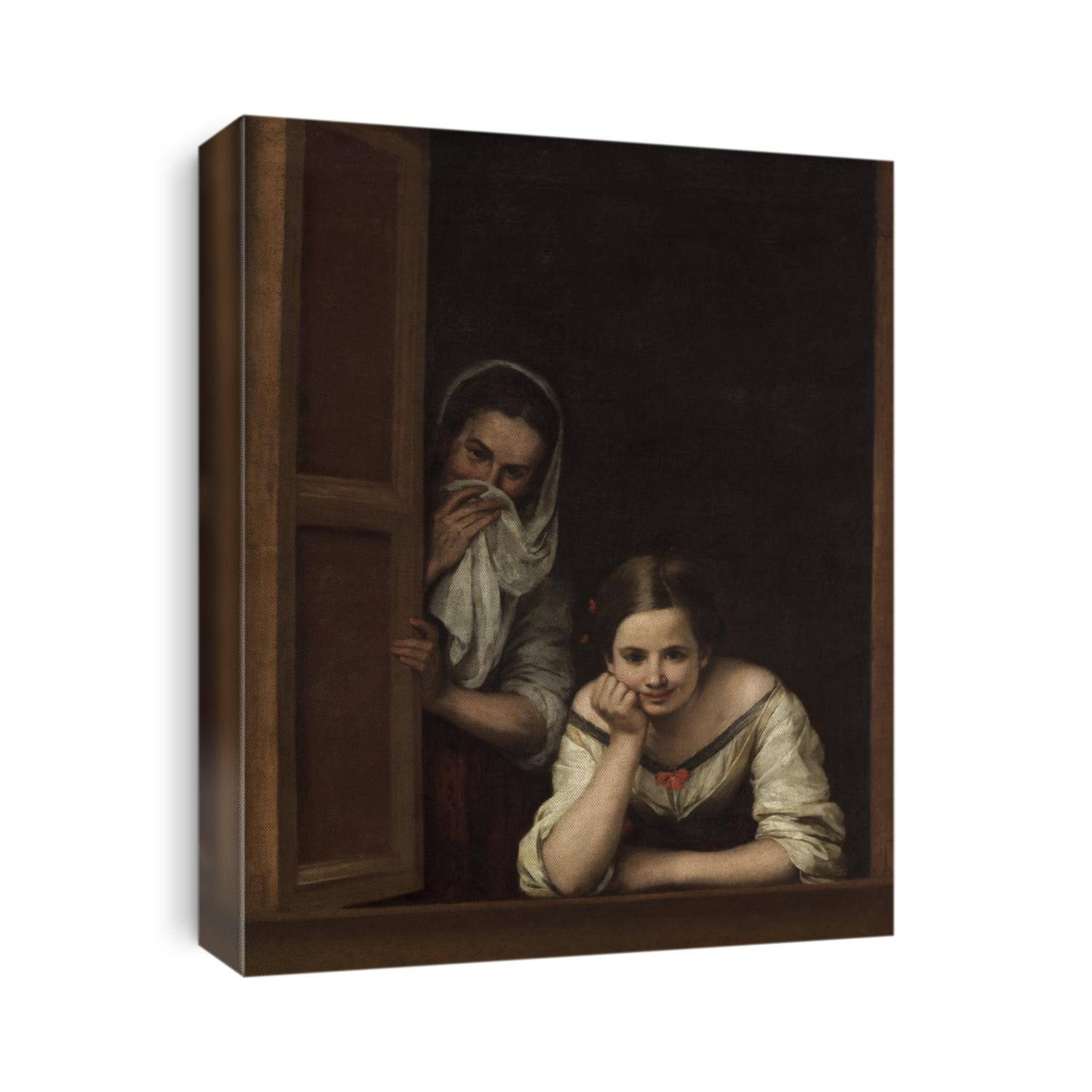 Two Women At A Window, By Bartolome Esteban Murillo, 1655-60, Spanish ...